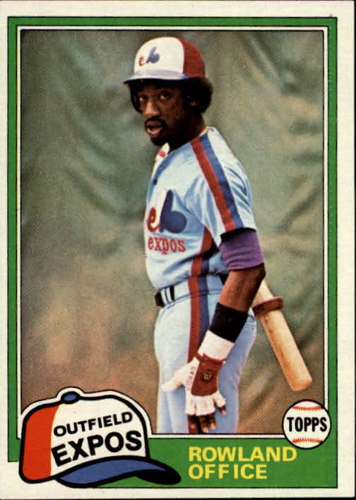1981 Topps 319 Rowland Office