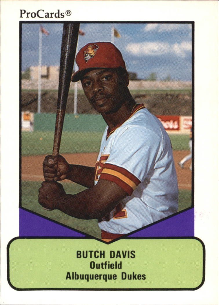 1990 ProCards AAA 78 Butch Davis