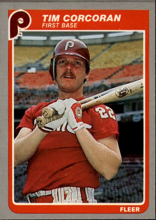 1985 Fleer 247 Tim Corcoran