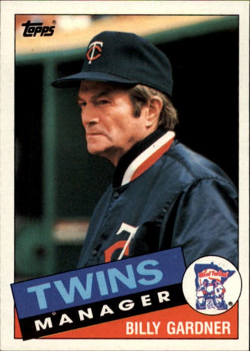 1985 Topps 213 Billy Gardner MG