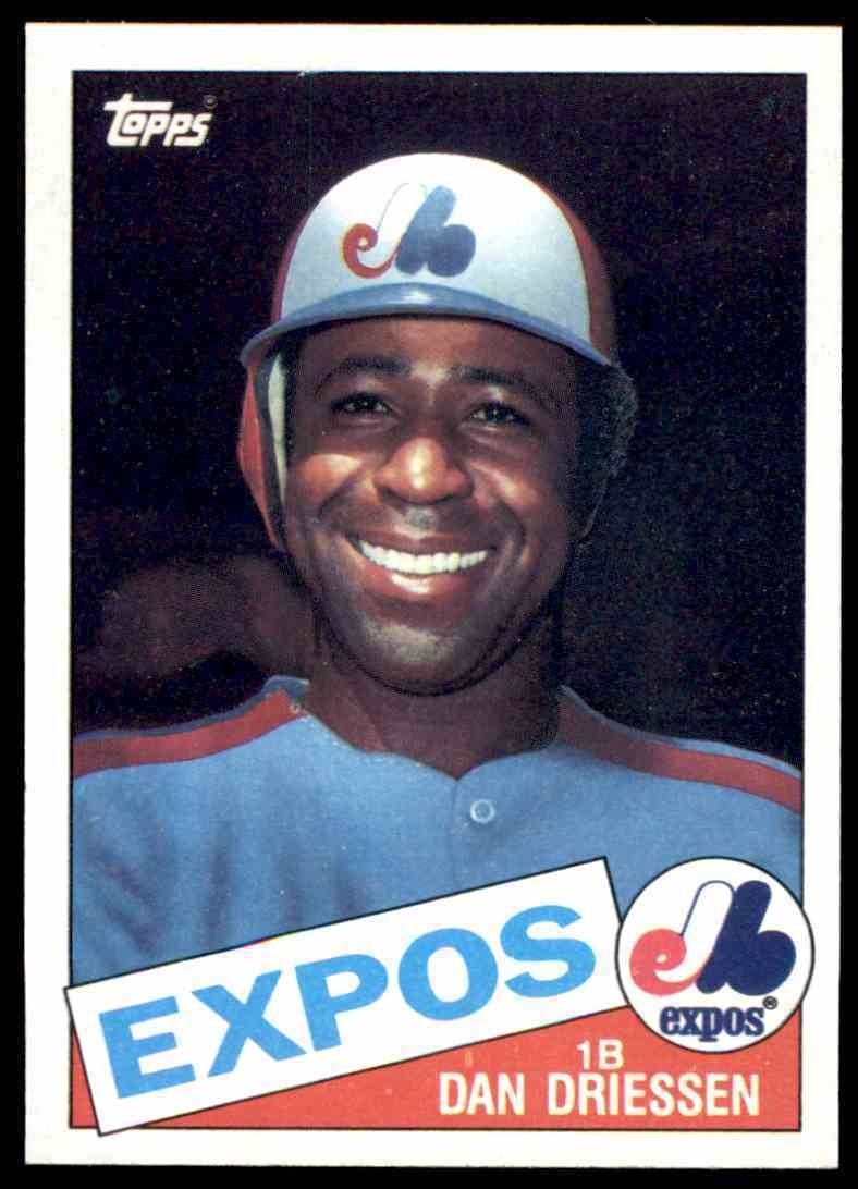 1985 Topps 285 Dan Driessen