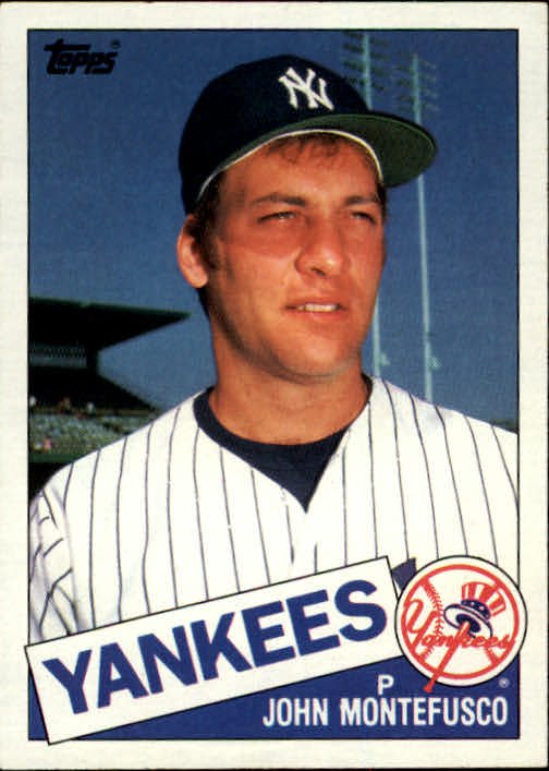 1985 Topps 301 John Montefusco