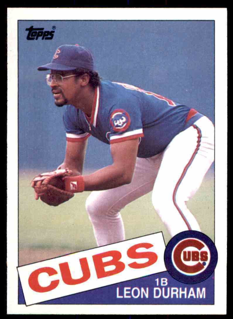 1985 Topps 330 Leon Durham