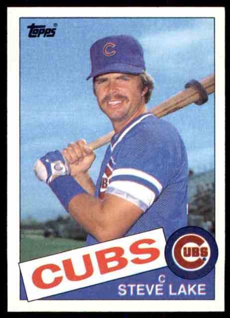 1985 Topps 98 Steve Lake