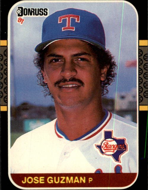 1987 Donruss 101 Jose Guzman