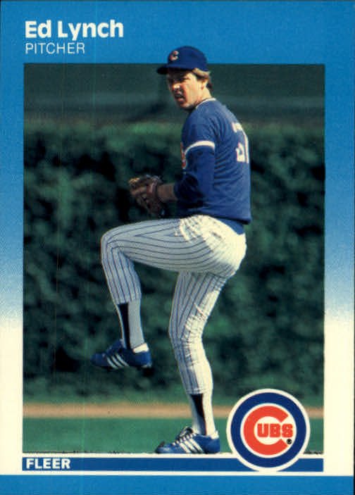 1987 Fleer 567 Ed Lynch
