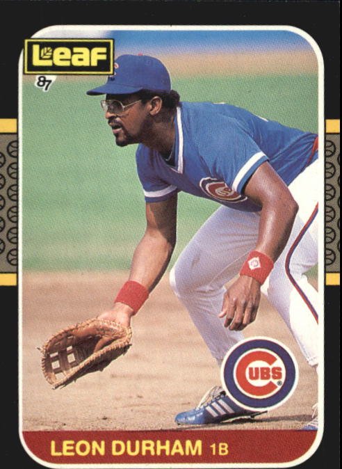 1987 Leaf 125 Leon Durham