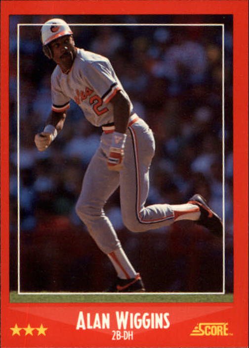 1988 Score 291 Alan Wiggins