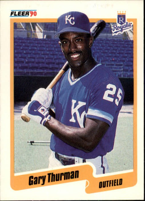 1990 Fleer 121 Gary Thurman