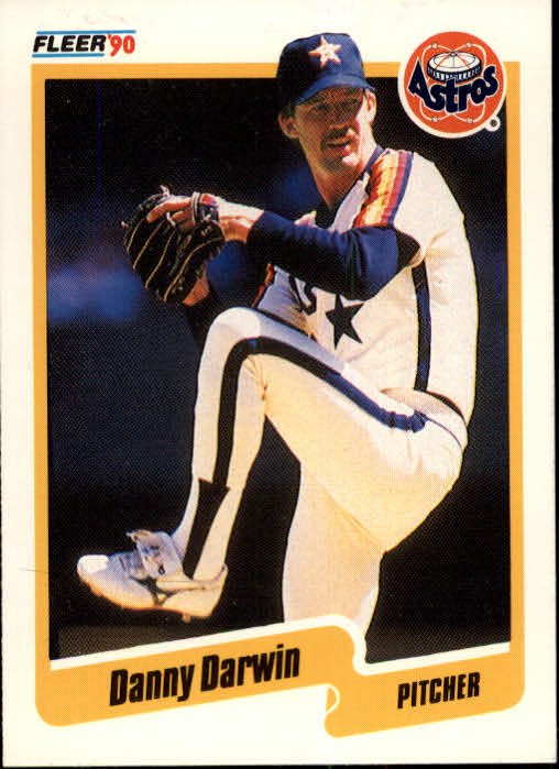 1990 Fleer 227 Danny Darwin