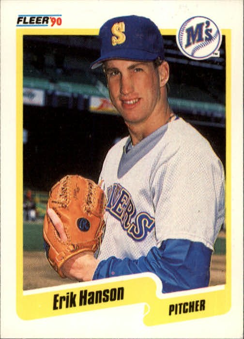 1990 Fleer 514 Erik Hanson