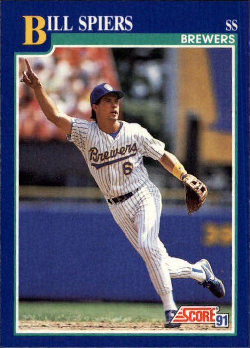 1991 Score 84 Bill Spiers