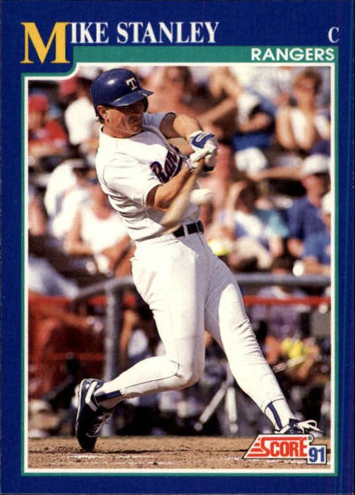 1991 Score 92 Mike Stanley