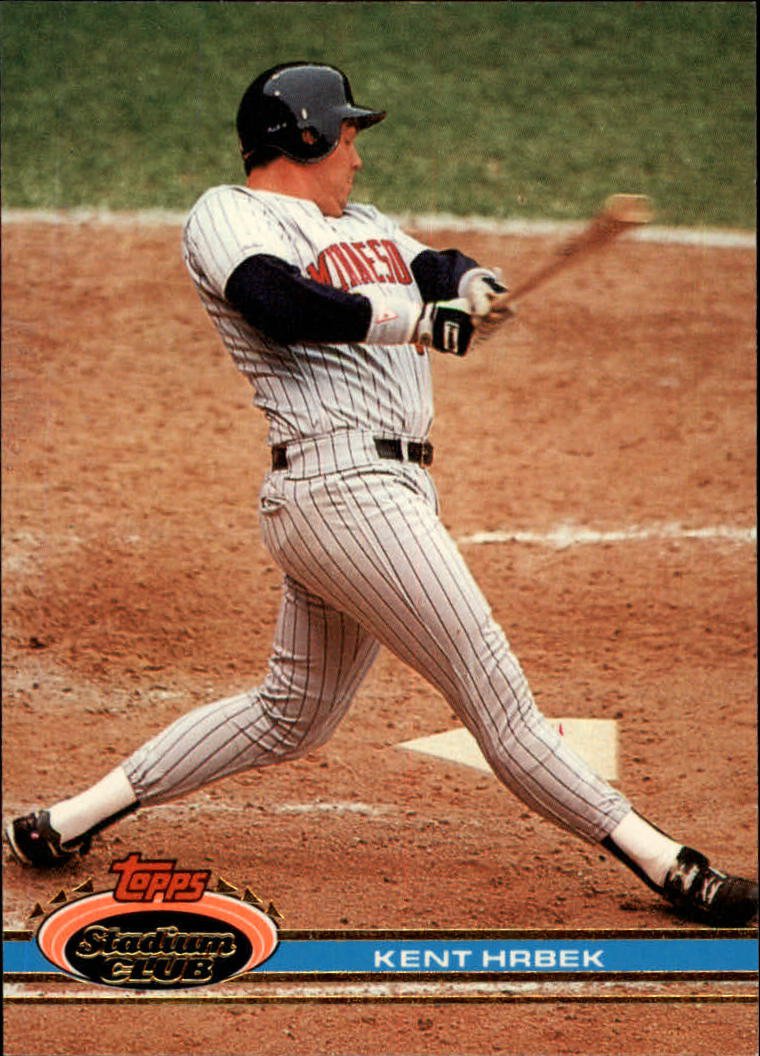 1991 Stadium Club 248 Kent Hrbek