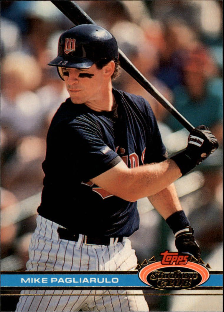 1991 Stadium Club 522 Mike Pagliarulo