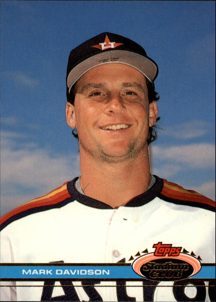 1991 Stadium Club 584 Mark Davidson
