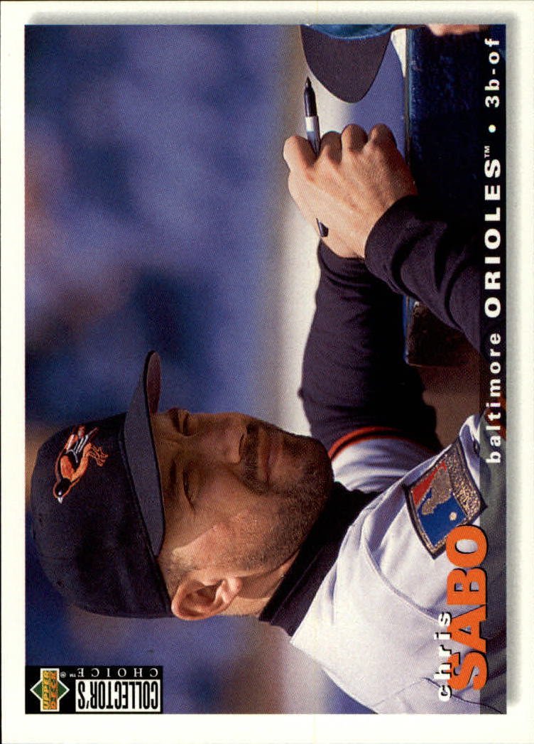 1995 Collector's Choice 333 Chris Sabo