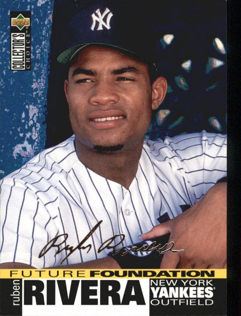 1995 Collector's Choice Silver Signature 28 Ruben Rivera