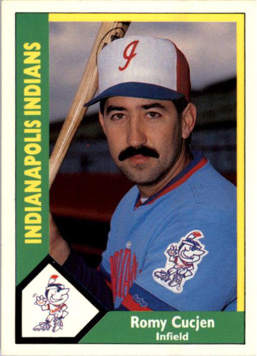 1990 Indianapolis Indians CMC 22 Romy Cucjen