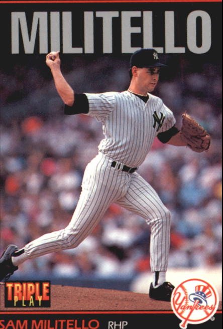 1993 Triple Play 75 Sam Militello