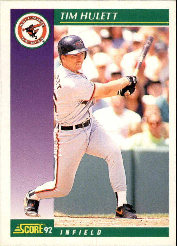 1992 Score 391 Tim Hulett