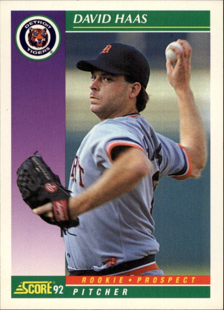 1992 Score 825 David Haas