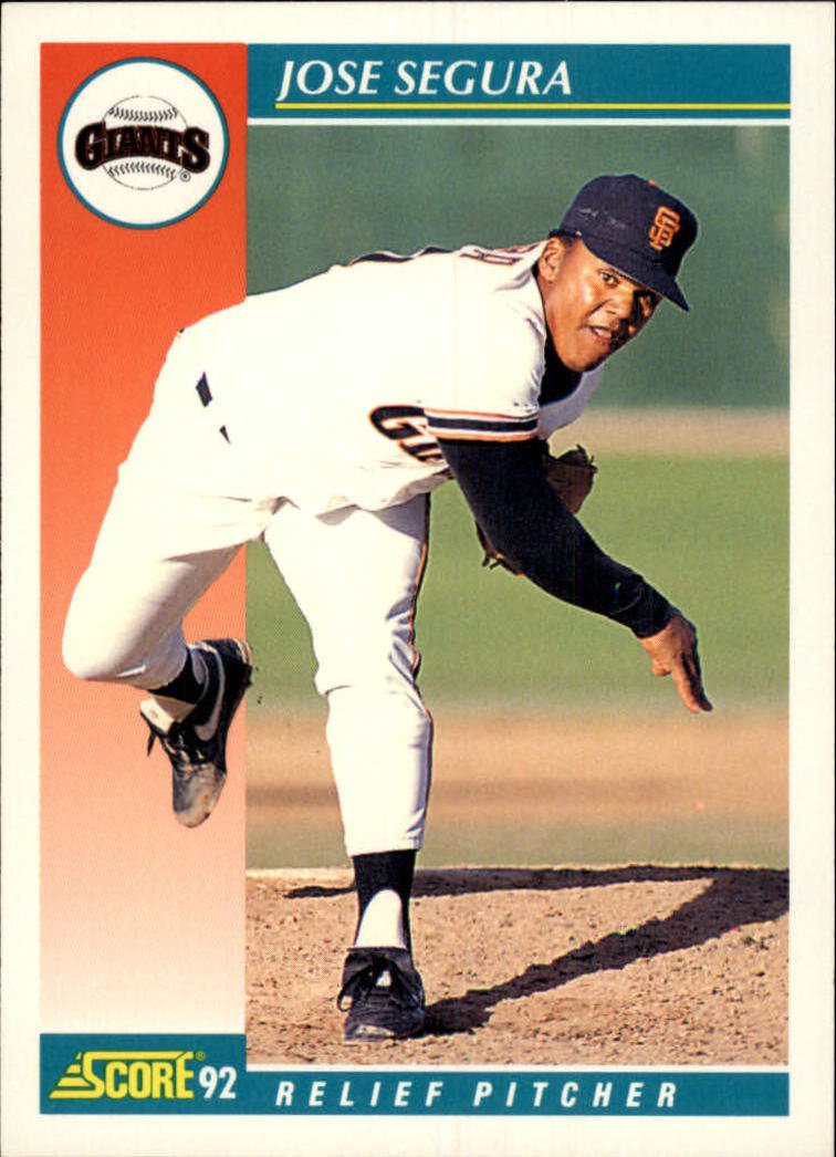 1992 Score 278 Jose Segura