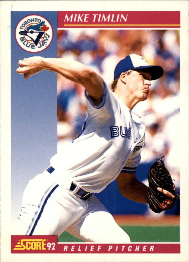 1992 Score 214 Mike Timlin
