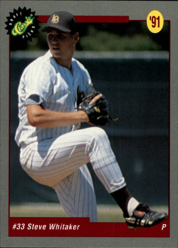 1991 Classic Draft Picks 29 Steve Whitaker