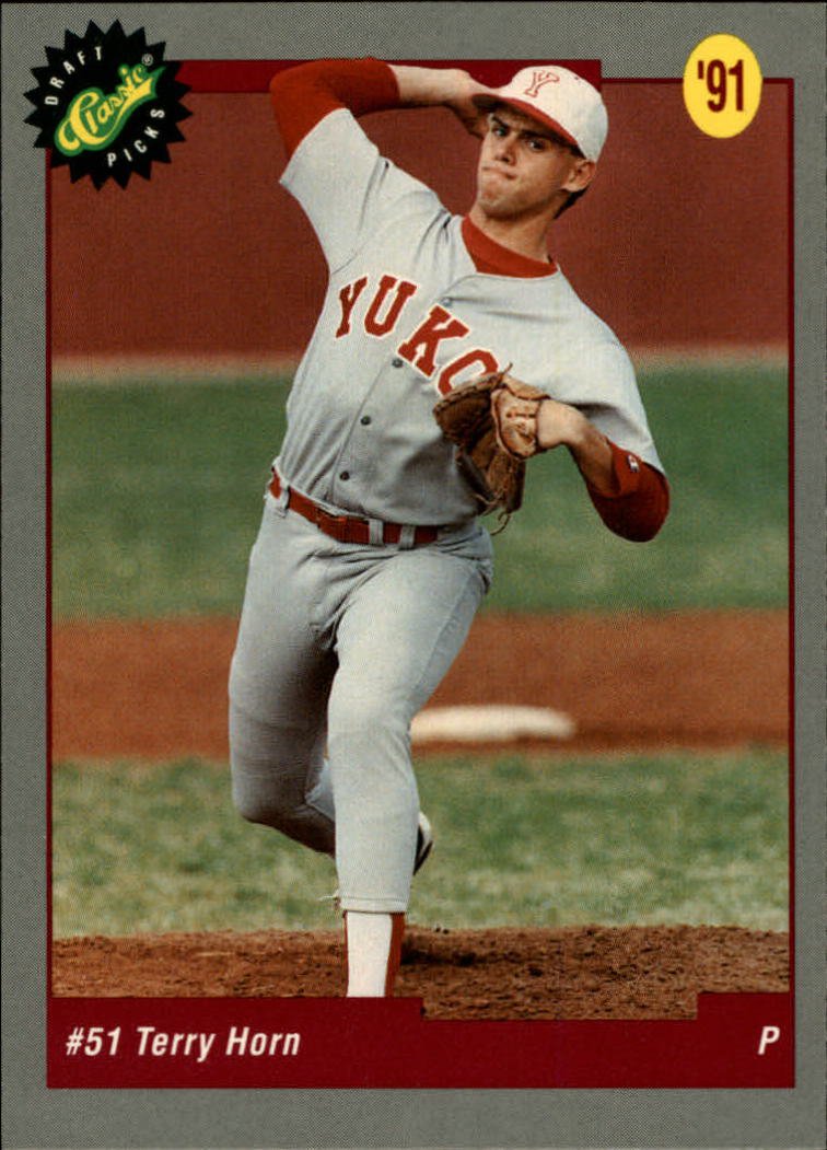 1991 Classic Draft Picks 46 Terry Horn