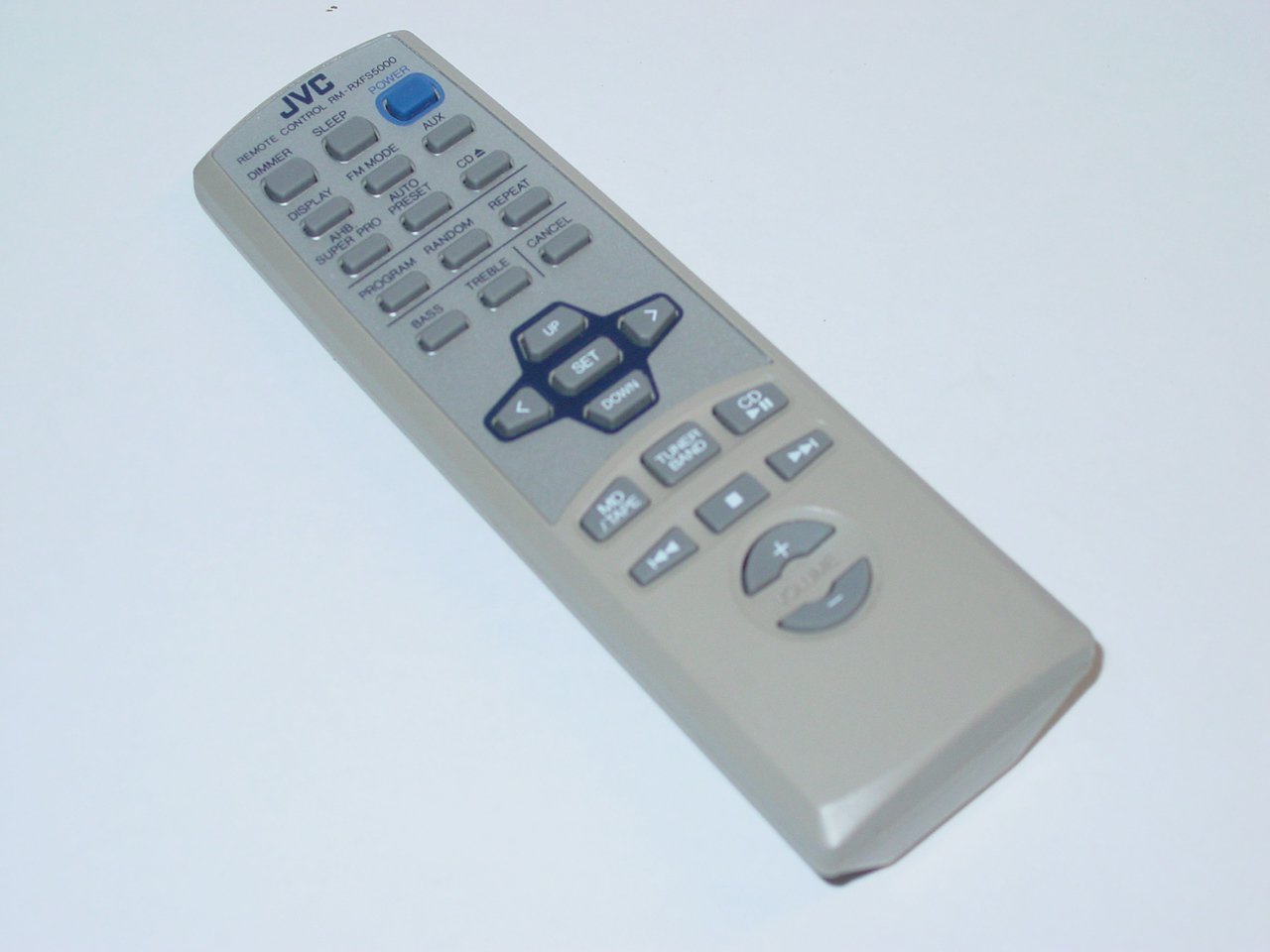 JVC RM-RXFS5000 Stereo System Remote Control