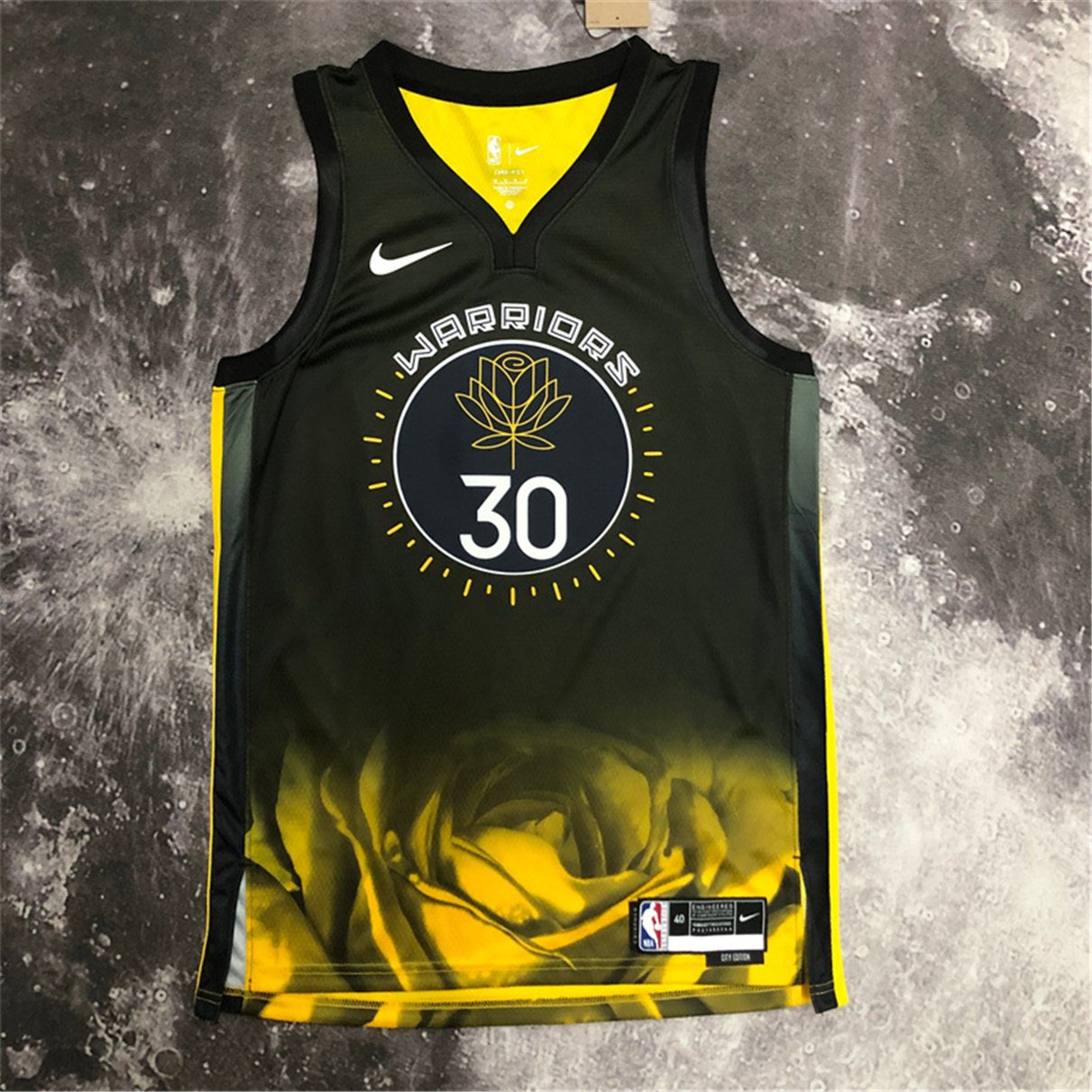 Jordan Poole City Edition Uniform Stephen Curry Kits Klay Thompson ...