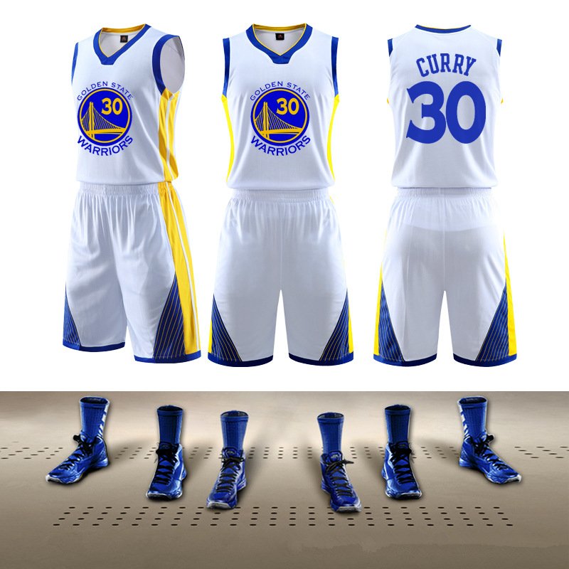 Children Stephen Curry Basketball Outfits Kid Golden State Warriors ...