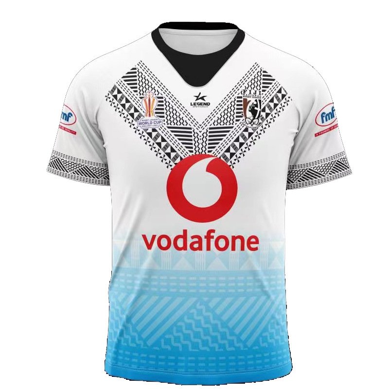 FIji Rugby Kits World Cup Football Fan Apparel National Team Outfit ...