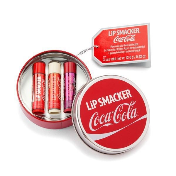 Lip Smacker Coca Cola Round Tin -3 Pieces