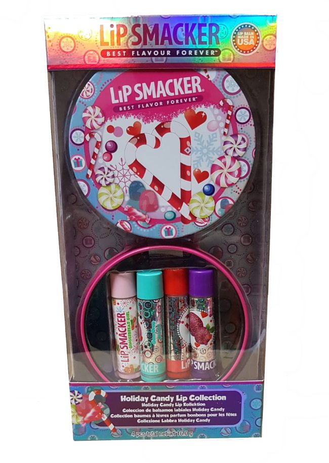 Lip Smacker Candy Tin -4 Piece