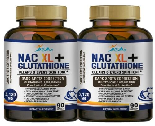 N Acetyl L Cysteine Nac 180 Caps Non Gmo And Gluten Free 3120mg 2