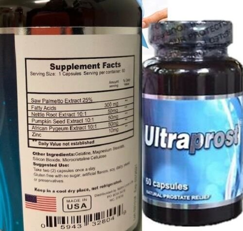 ULTRA-PROST, Prostatil PROSTATIN, prosta, prostata, Saw Palmetto Ultraprost pil