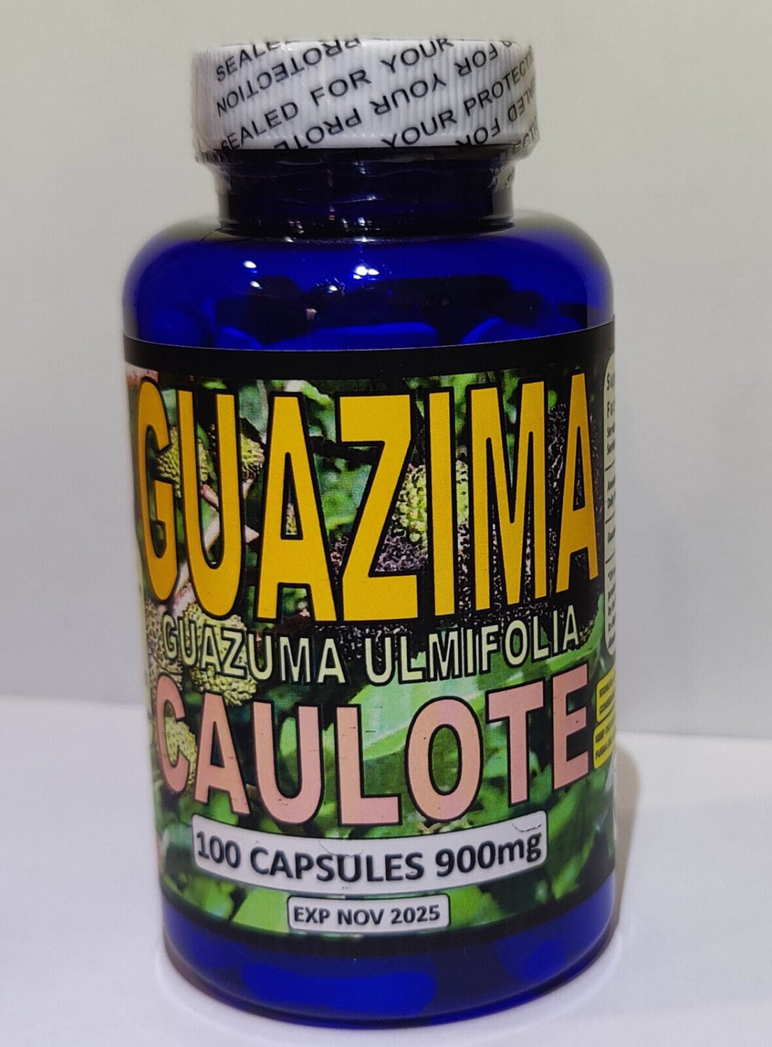 guazima guásimo guácima guásima caulote cuaulote Guazuma ulmifolia 100 Caps