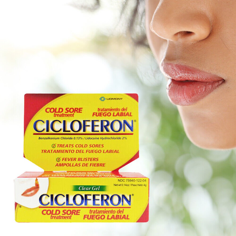 Cicloferon Fuego Labial / Cold Sore, Fever Blister, Itch & Pain Relief ...