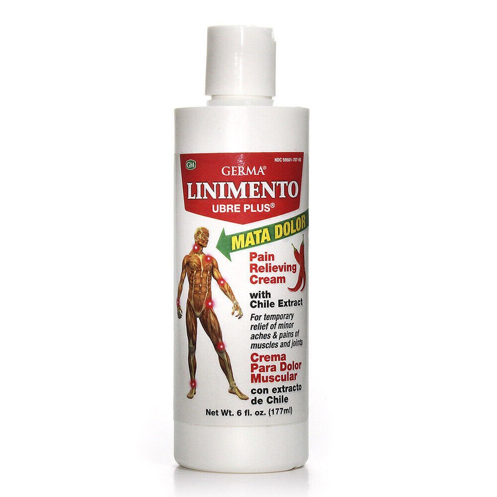Germa Liniment Ubre Plus. Topical Analgesic Cream. For Muscle & Joint ...