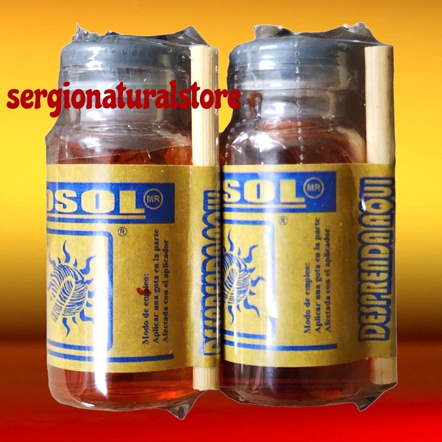 CALLOSOL Para Callos Mezquino Verrugas Warts Corns 15ml c/u (2 Packs)