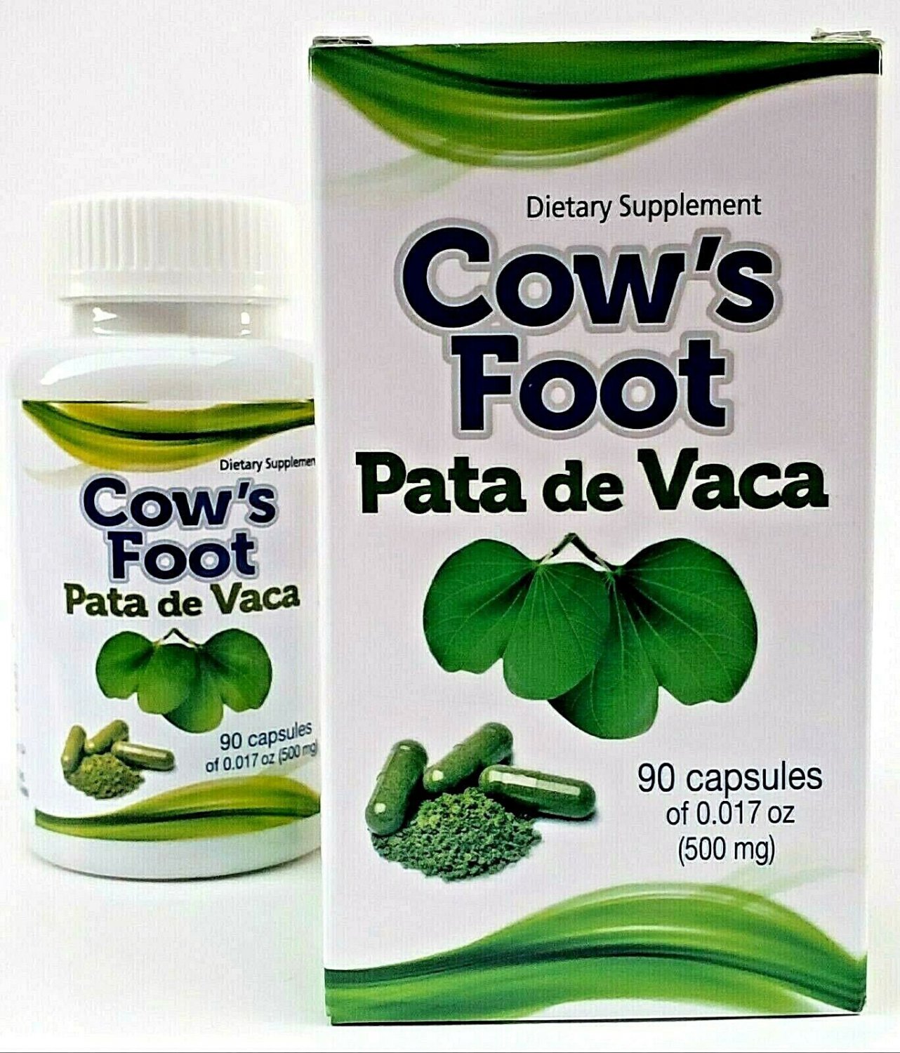 PATA DE VACA / Cow's Foot Leaf 90 CAPSULES 500 MG GLUCOSE SUPPORT