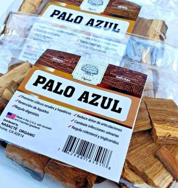 Palo Azul Kidneywood Blue Stick Detox Organic 4 oz each (2 Packs)