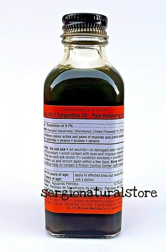 Aceite Vocanico Oil Volcanic Liniment 59 ml (2 fl oz) Original Dr. J.H ...