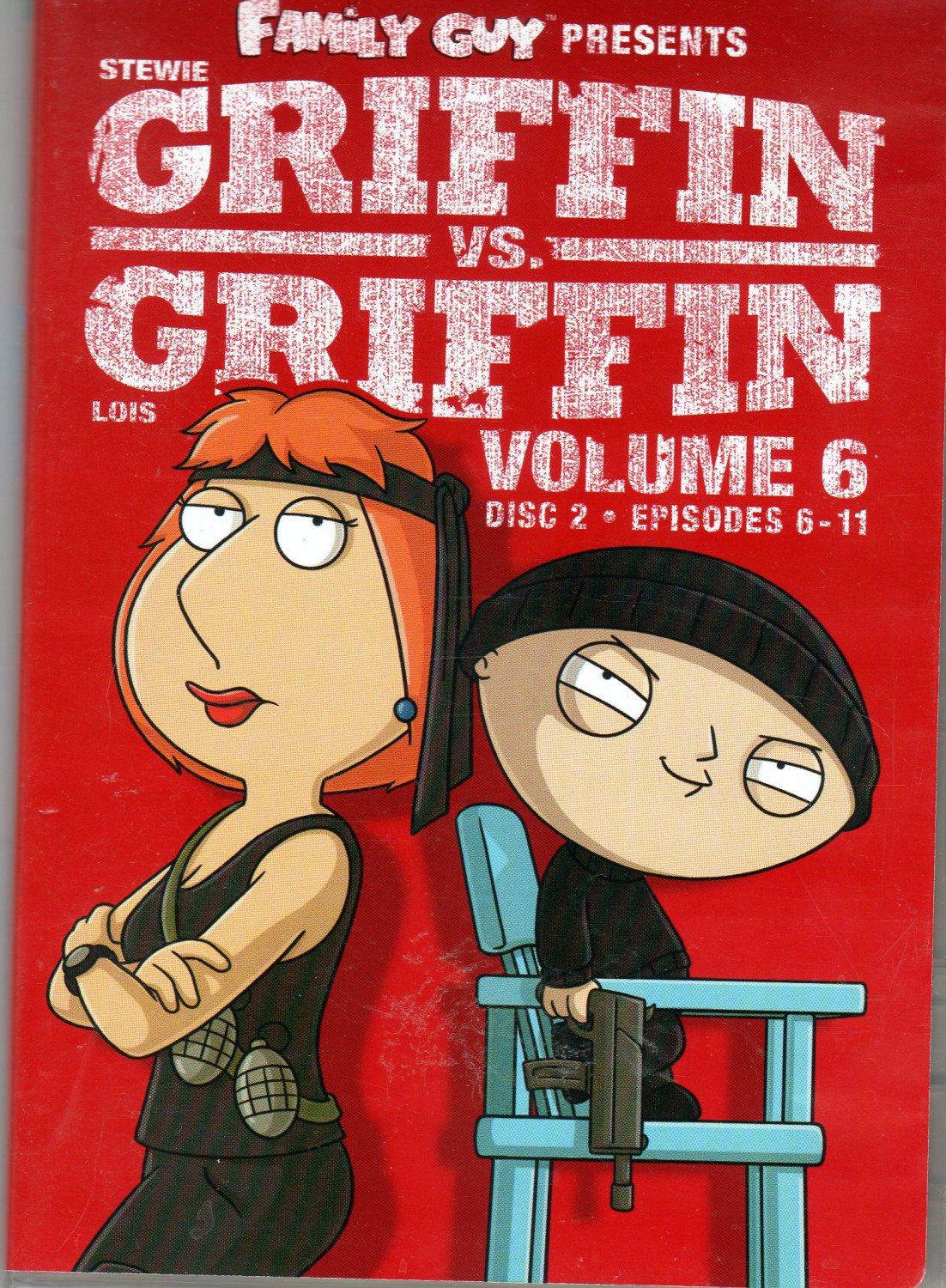 FAMILY GUY - VOL. 6 (DVD, 2010, 3-DISC SET)