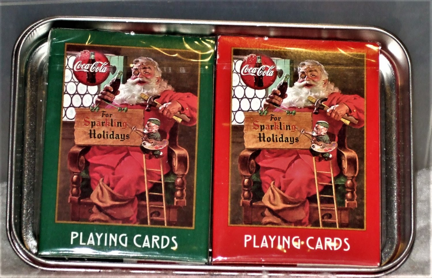 1998 Coca-Cola For Sparkling Holidays 334 Playing Cards Standard Deck ...