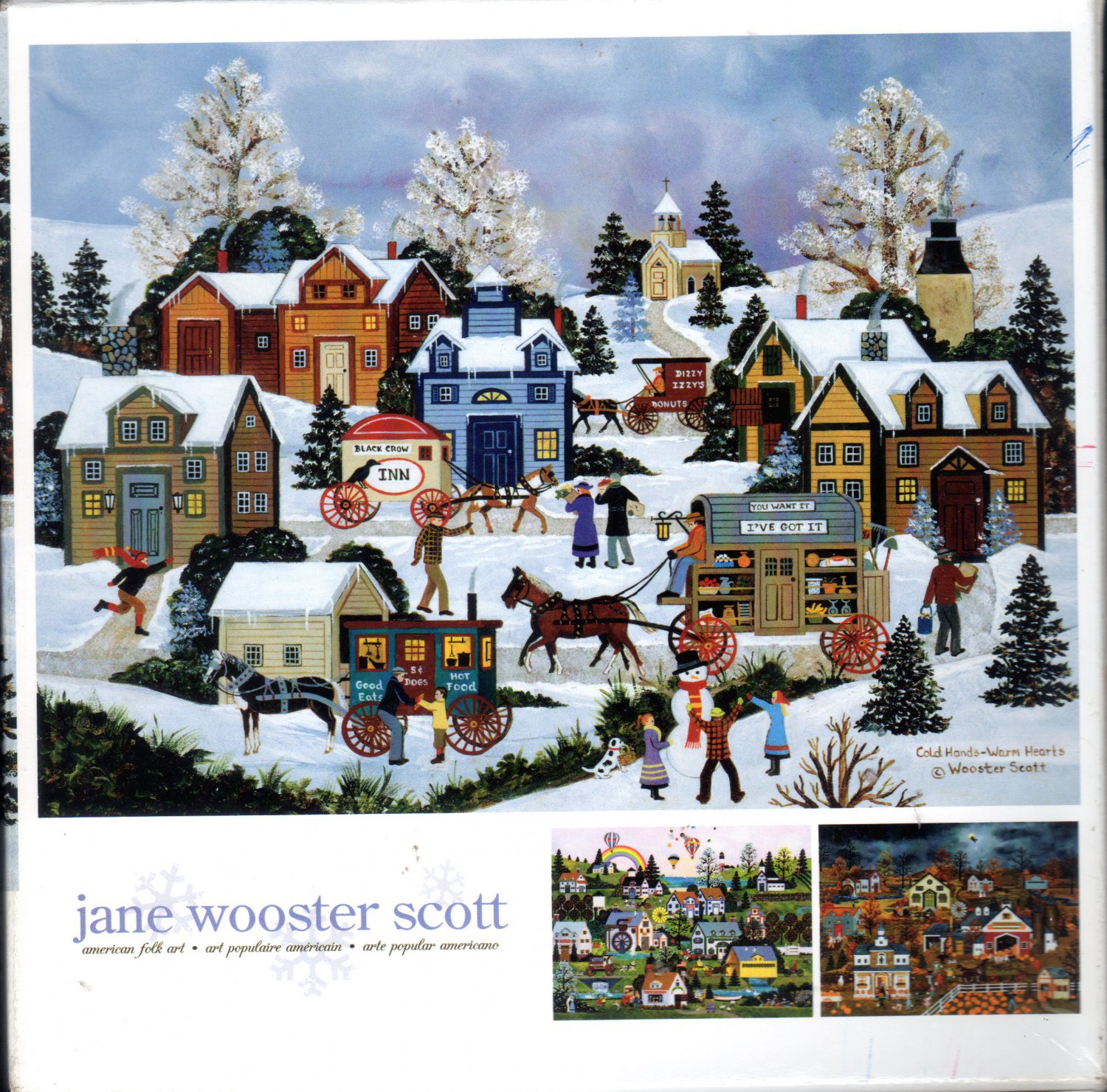 Jane Wooster Scott American Folk art 1000 pc Puzzle