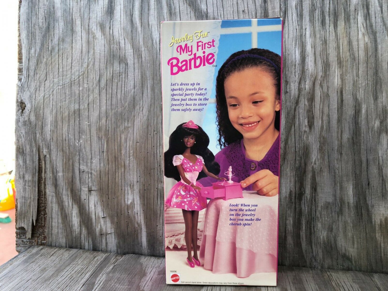 1996 Mattel My First Barbie Jewelry Fun Doll African American In ...