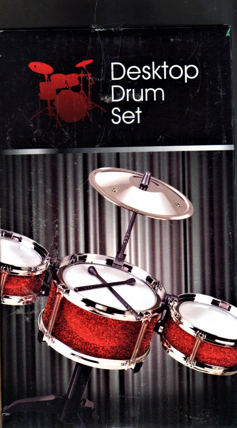 Desktop Drum Set - New in Box- 7 Piece Set
